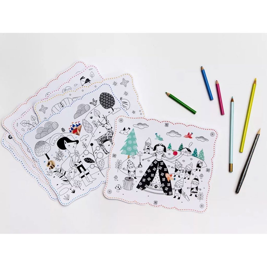 Krāsojamās lapas Marvelous 12 Tales Coloring Pages, Mon Petit Art | Manilla