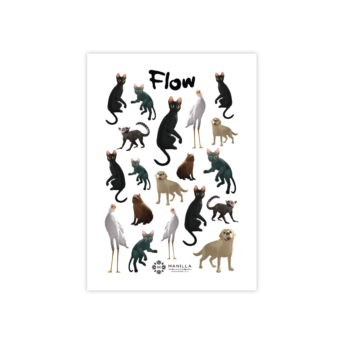 Tetovējumi Flow, Colours, loksne, Flow x Manilla | Manilla